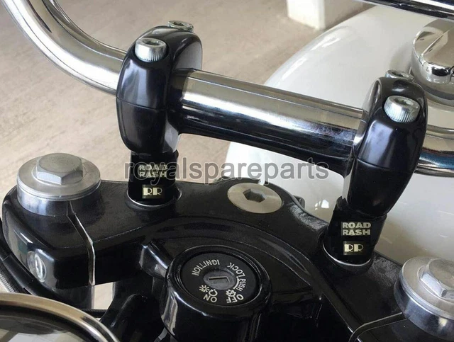 ROYAL ENFIELD ROAD Rash Interceptor 650 Handlebar Height Riser Black £ ...