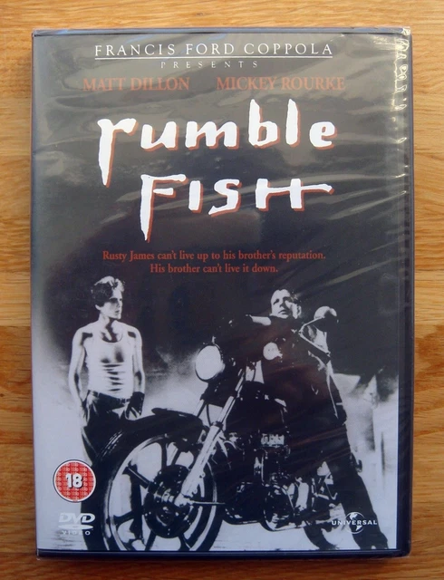 RUMBLE FISH, DENNIS Hopper, Nicolas Cage, Mickey Rourke,New. EUR 6,60 ...
