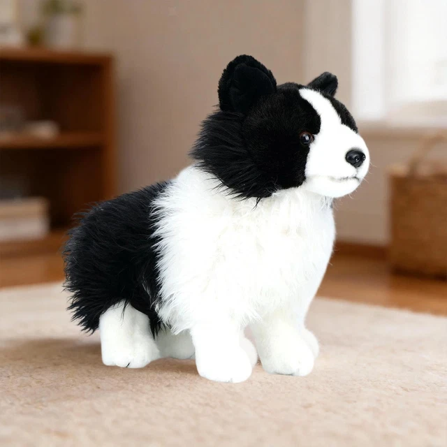 STUFFED ANIMALS BORDER Collie , Soft, Toy, for Kids,Boys and Girls ...