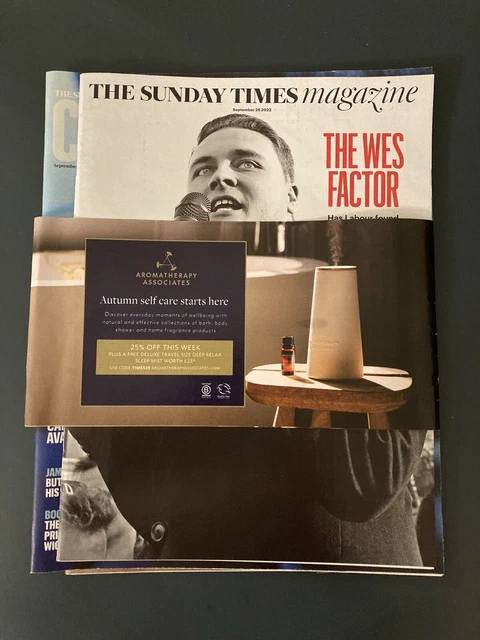 SUNDAY TIMES CULTURE supplement 25th Sep '22 Jeremy Allen White The ...