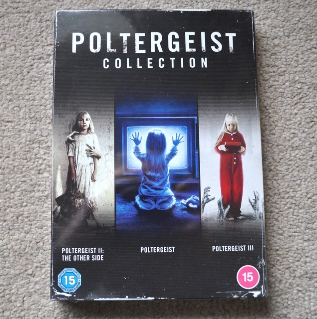 NEW & SEALED " The Poltergeist: Collection " 15 DVD 3 Film Box Set £14. ...