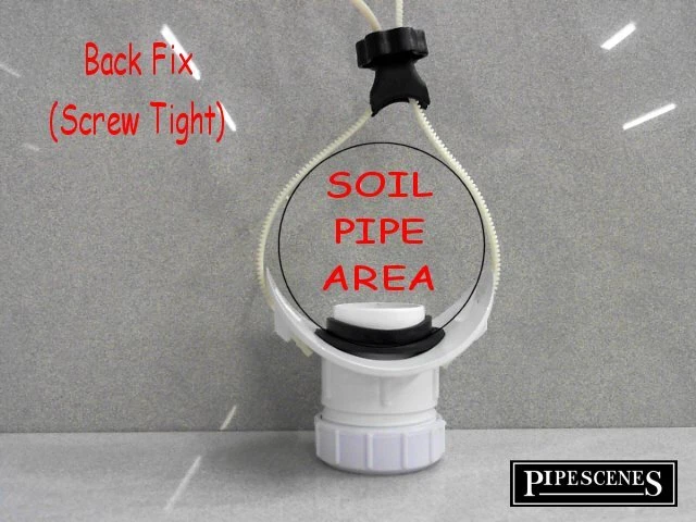 UNIVERSAL STACKPIPE CONNECTOR Strap on Boss for Soil Pipe Plastic or ...