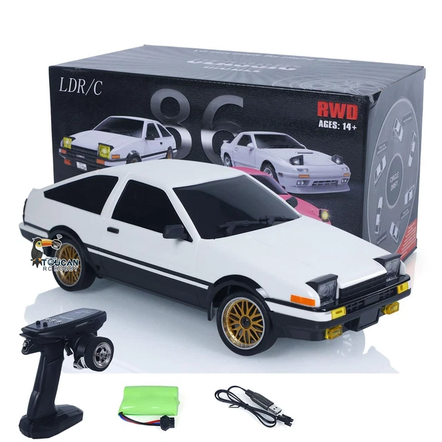 LDRC LD1801 1:18 RC-Drift-Car RWD AE86 Rennfahrzeuge Flip Light Gyro ...