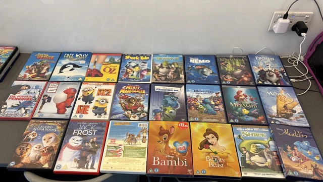 WALT DISNEY & Pixar DVD Job Lot Bundle ~ Kids Children's DVDs X23 £30.00 - PicClick UK