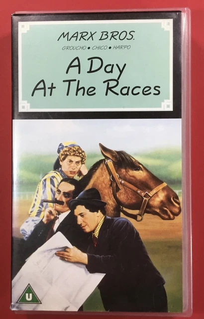 A DAY AT The Races, 1937, The Marx Brothers, Maureen O'Sullivan VHS ...