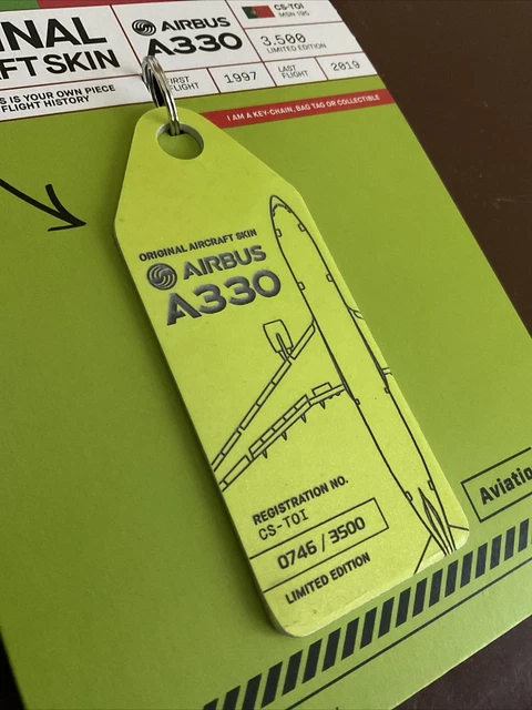 *RARE* AVIATIONTAG | Tap Air Portugal Airbus A330-200 Cs-Toi | Msn 195 ...