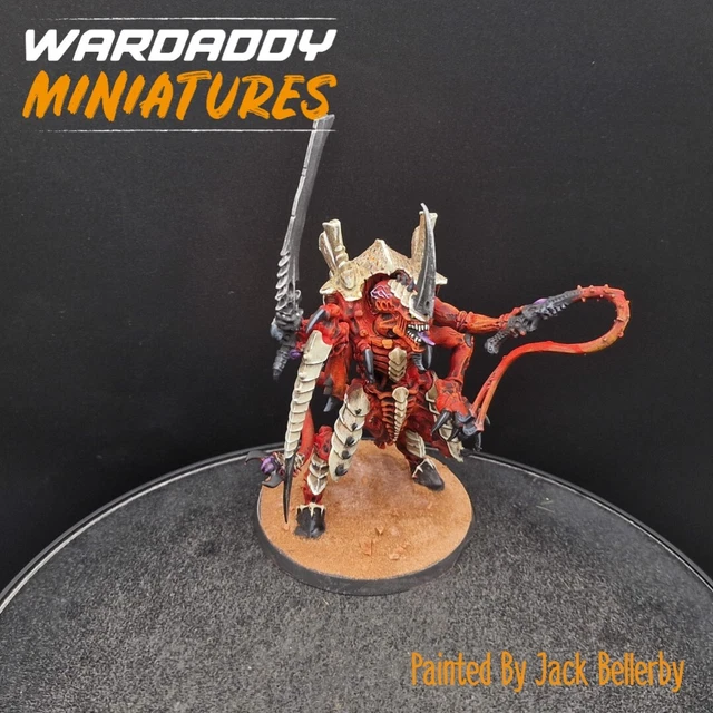 PRO PAINTED WARHAMMER 40k OOP Tyranid Swarmlord METAL Games Workshop ...