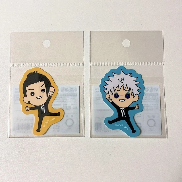 GOJO SATORU GETO Jujutsu Kaisen Tasukko Die-Cut Sticker Suit Ver. EUR ...