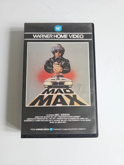 MAD MAX VHS Box Only Pre Cert No Film EUR 13,98 - PicClick IT