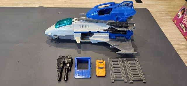 TRANSFORMERS G1 MICROMASTER Shuttle Base Skystalker near Complete... £ ...