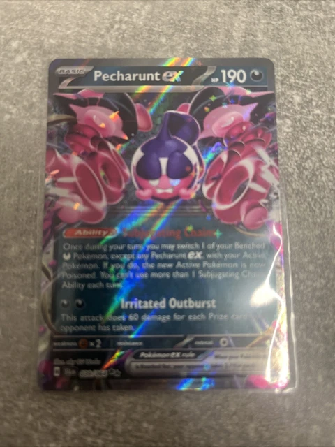 PECHARUNT EX 039/064 S&V Shrouded Fable Holo Double Rare Pokemon Card £ ...