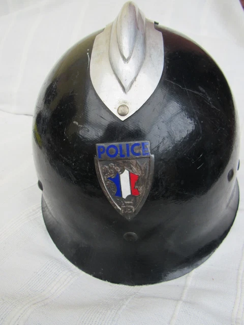 ANCIEN CASQUE DE police EUR 75,00 - PicClick FR