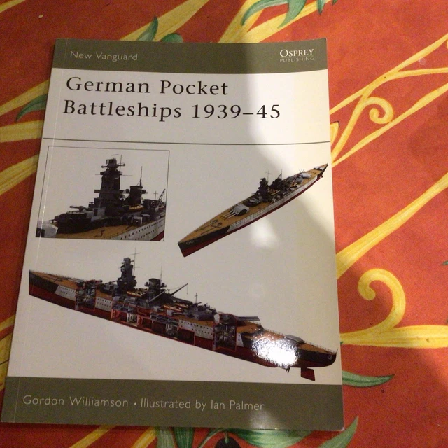 GERMAN POCKET BATTLESHIPS 1939-45 - Gordon Williamson Pbk (2003) Osprey ...