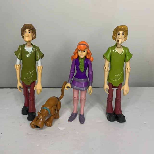 Scooby Doo Hanna Barbera Shaggydaphnescooby Character Models Figures Bundle X4 £499 Picclick Uk