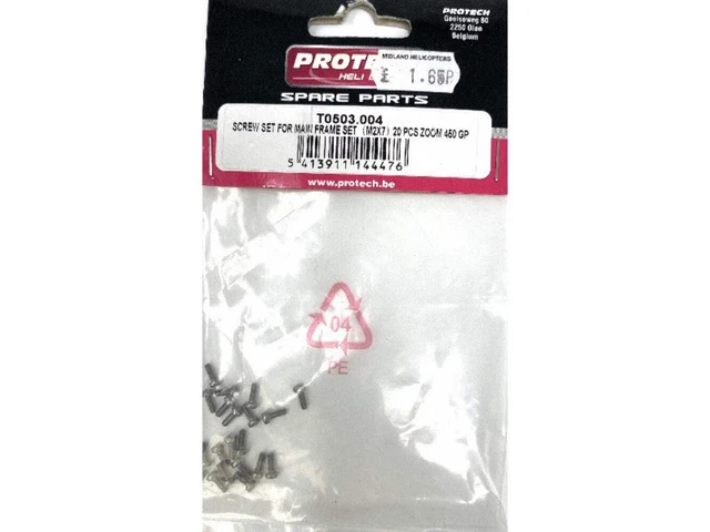 ENSEMBLE DE VIS Pour Cadre Principal (M2 X 7) 20 Pcs Zoom 450 GP : T0503.004 EUR 4,93 - PicClick FR