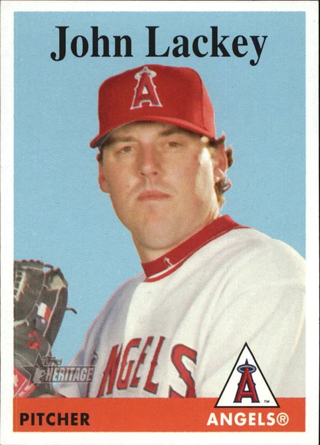 CARTE DE BASEBALL 2007 Topps Heritage #358 John Lackey EUR 1,87 ...