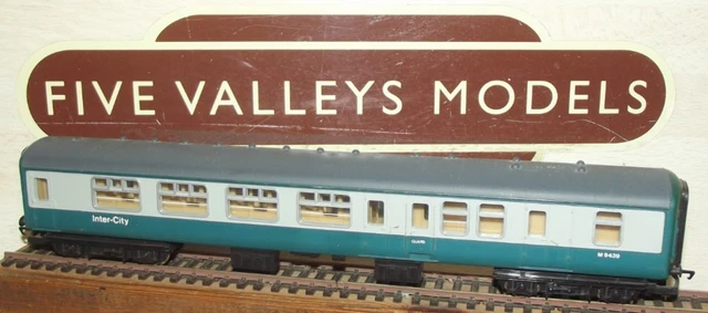 300625/16 HORNBY BR Blue Grey Mk2 Corridor Brake End 2nd Class No ...