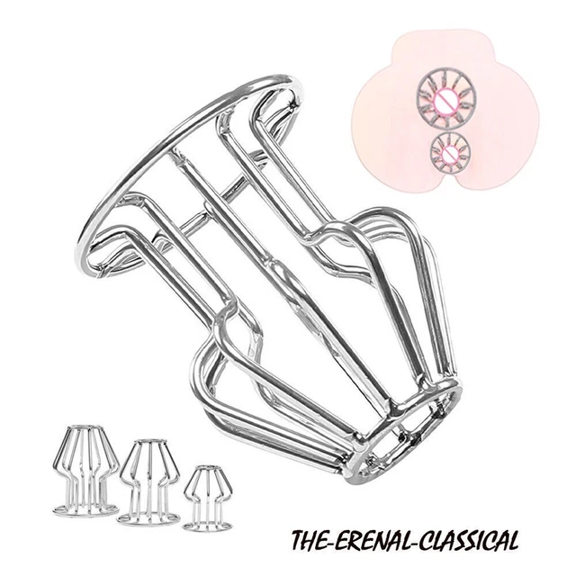 WOMEN-SPREADER-HOLLOW-PLUG-METAL-CHASTITY-DILATOR-EXPANDER-PLUG ...