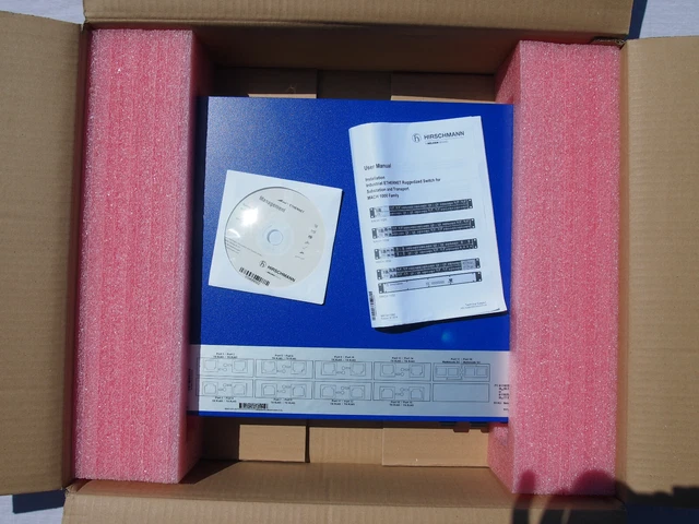 HIRSCHMANN MACH 1120 ruggedized rugged fast ethernet switch 16x RJ45 ...