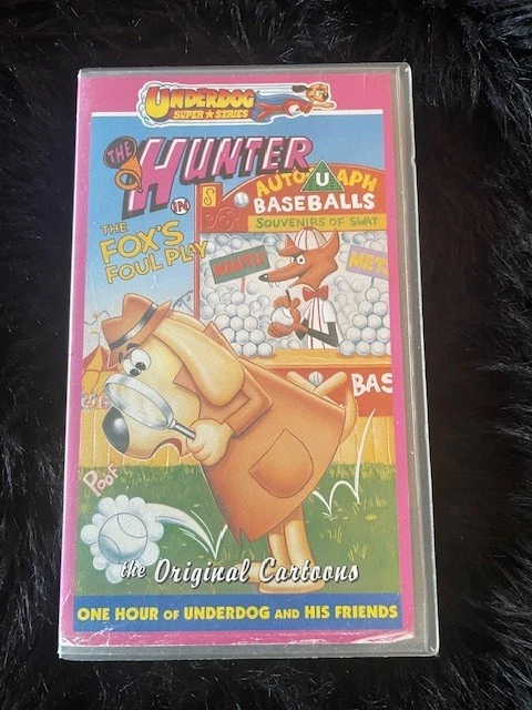 UNDERDOG SUPER SERIES: The Hunter The Fox's Foul Play VHS Tape 1992 ...