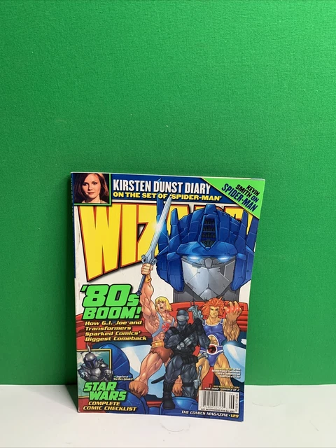 WIZARD COMICS MAGAZINE ‘80s BOOM! STAR WARS 2002 #129 £3.94 - PicClick UK