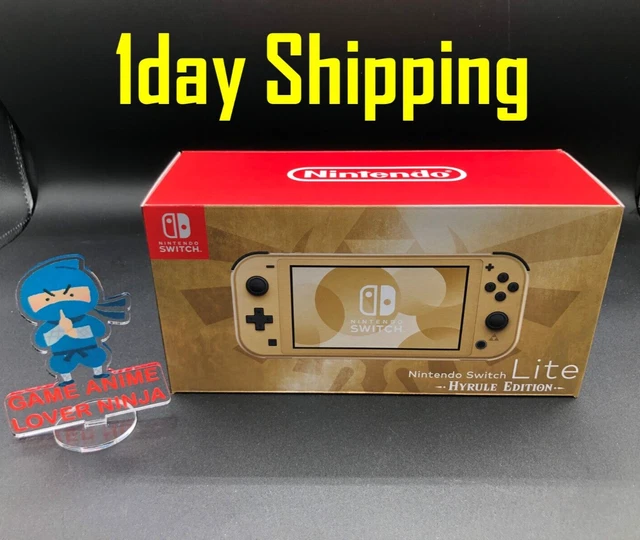 CONSOLE NINTENDO SWITCH Lite Gold Legend of Zelda Hyrule Édition ...