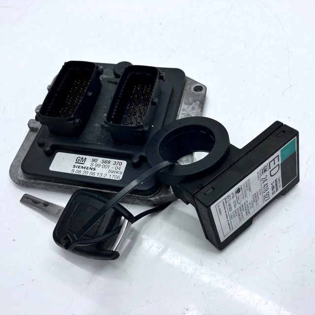 VAUXHALL OPEL VECTRA X18XE1 Engine control unit ECU kit 90569370 £144. ...
