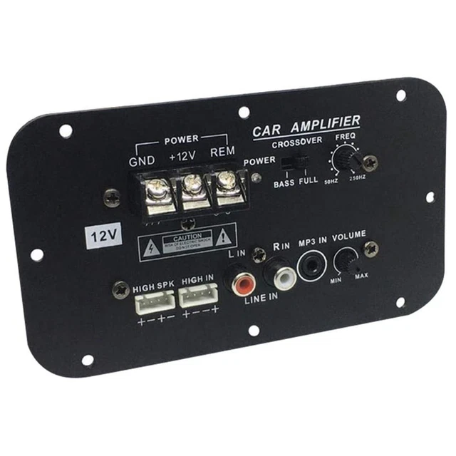 SCHEDA AMPLIFICATORE SUBWOOFER auto, subwoofer 500 W amplificatore ...