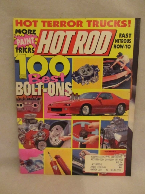 Hot Rod Magazine Juin 1991 100 Best Bolt Ons 218 Eur 294 Picclick Fr