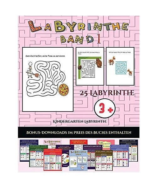 KINDERGARTEN LABYRINTHE (LABYRINTHE - Band 1): 25 vollfarbig ...