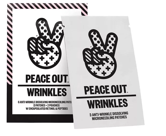 PEACE OUT MICRONEEDLING Anti-Wrinkle Retinol Patches MSRP $28 EUR 13,26 ...