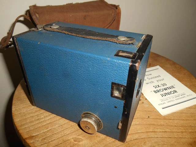 VINTAGE BOX CAMERA....NO.2 BROWNIE (Blue) £10.75 - PicClick UK