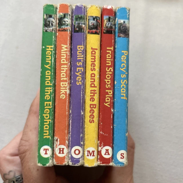 RARE THOMAS THE tank engine Pocket Library 1999- 6 Board Books £10.00 ...