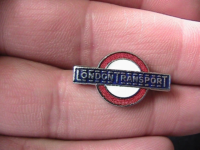 LONDON TRANSPORT PIN Badge Tfl Underground Overground Rain Bus Driver ...