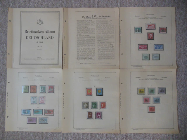 DDR BRIEFMARKENALBUM ABRIA 1959-64 komplett EUR 25,00 - PicClick DE