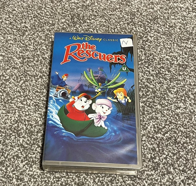 WALT DISNEY CLASSIC The Rescuers VHS Video £1.99 - PicClick UK