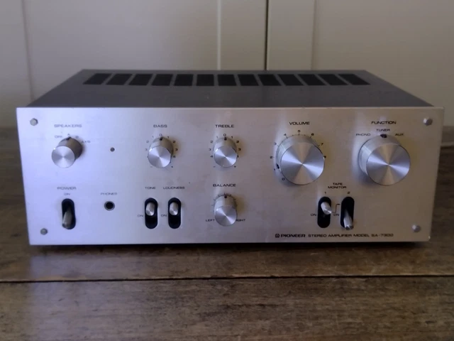 PIONEER SA 7300 Stereo Integrated Amplifier. Vintage Pioneer Hi-fi. £150.00 - PicClick UK