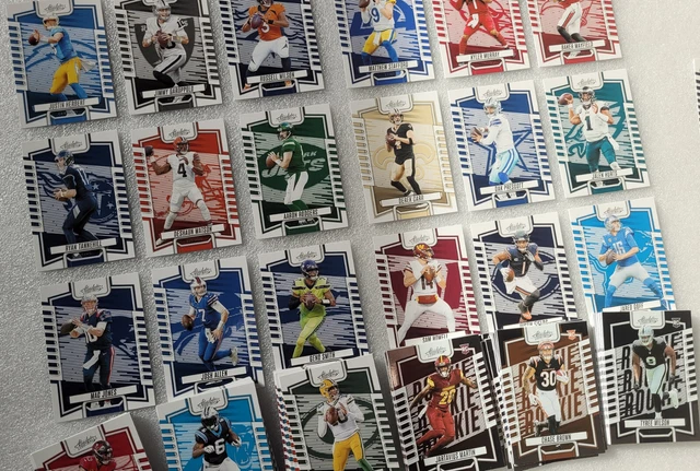 2023 PANINI ABSOLUTE NFL Football Base Set 1 à 200 + RC Rookie Cartes ...