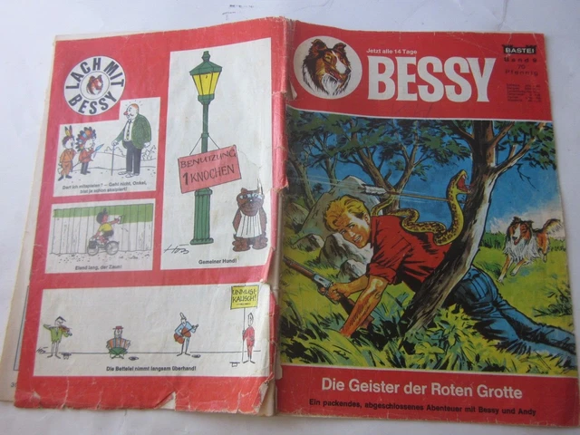 29200 BASTEI BESSY Nr 9 Die Geister der roten Grotte (3-4) EUR 25,00 ...