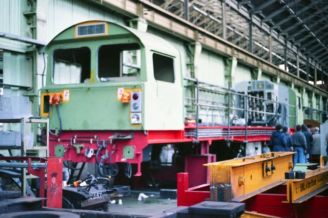 BRITISH RAIL CLASS 58 Co-Co Diesel Locomotive Railway Photo - Doncaster ...