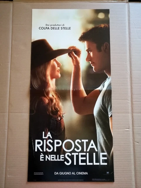 LA RISPOSTA È nelle stelle - Locandina Cinema ORIGINALE Film 2015 cm ...