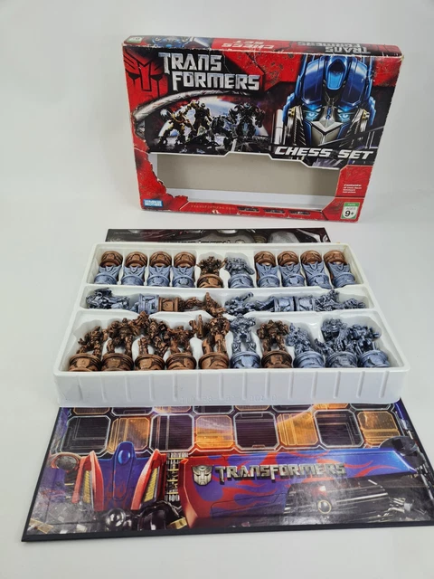 TRANSFORMERS CHESS SET 2007 Complete With Board Hasbro / Parker ...