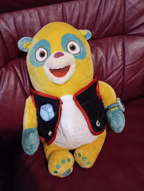 DISNEY STORE STAMPED Authentic Special Agent Oso Panda Bear Plush Soft ...