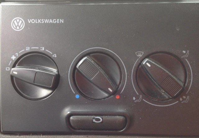 VW T4 TRANSPORTER heater control unit - up to 1998 " S " reg. £94.99 ...