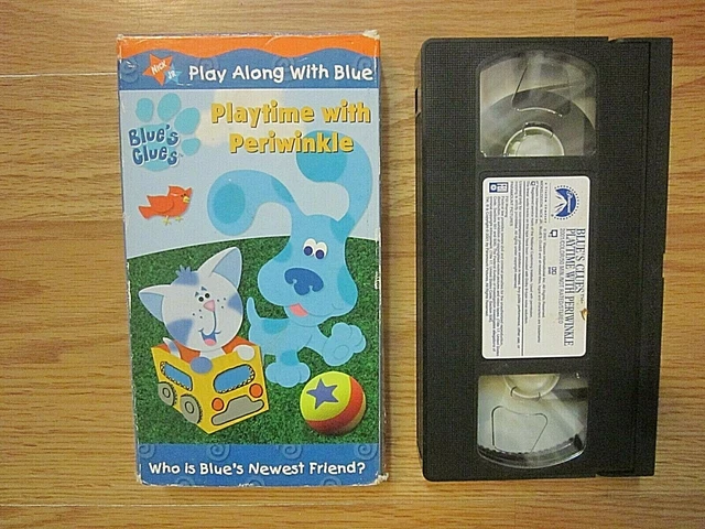 BLUES CLUES - Playtime With Periwinkle (VHS, 2001) EUR 4,27 - PicClick FR