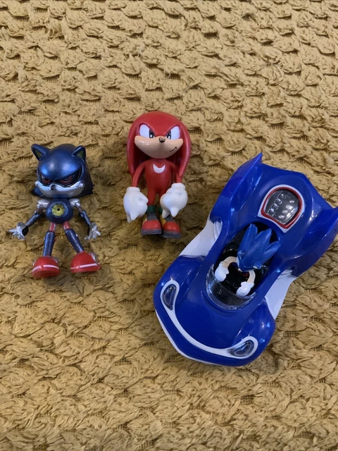 SONIC THE HEDGEHOG 2.5" Metal Sonic+knuckles Figures £12.50 - PicClick UK