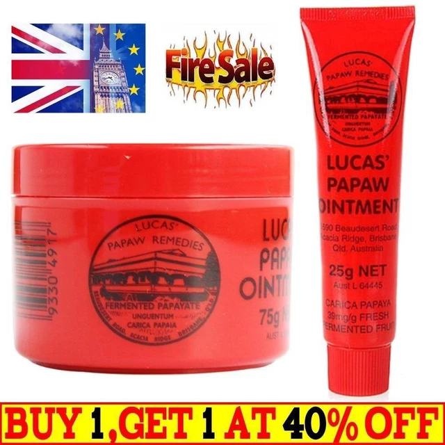 NEWLUCAS PAPAW OINTMENT 75g Paw Paw Genuine Import Red Hot £7.22 - PicClick UK