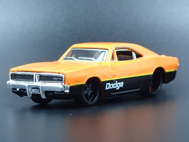 1969 69 DODGE Charger Rt Rare 1/64 Scale Collectible Diorama Diecast ...