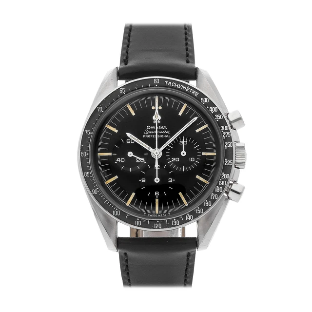 OMEGA SPEEDMASTER PROFESSIONAL Moon Manual Steel Mens Strap Watch 145. ...