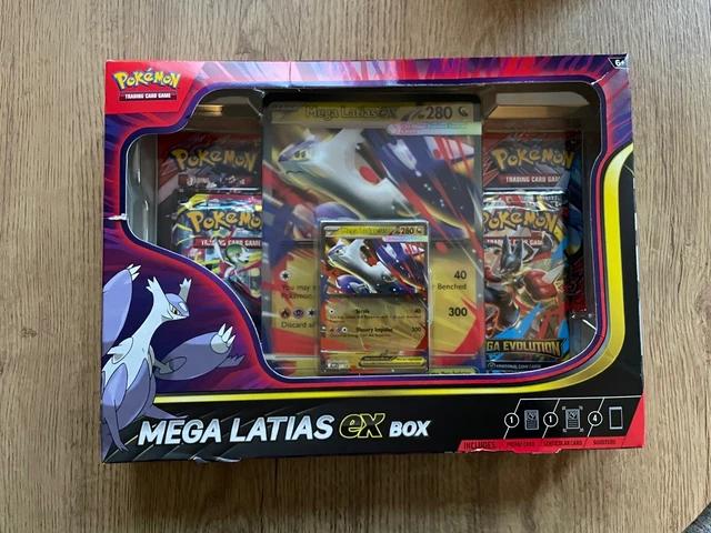 POKEMON TCG MEGA Evolution Mega Latios EX Box Brand New & Sealed £29.99 ...